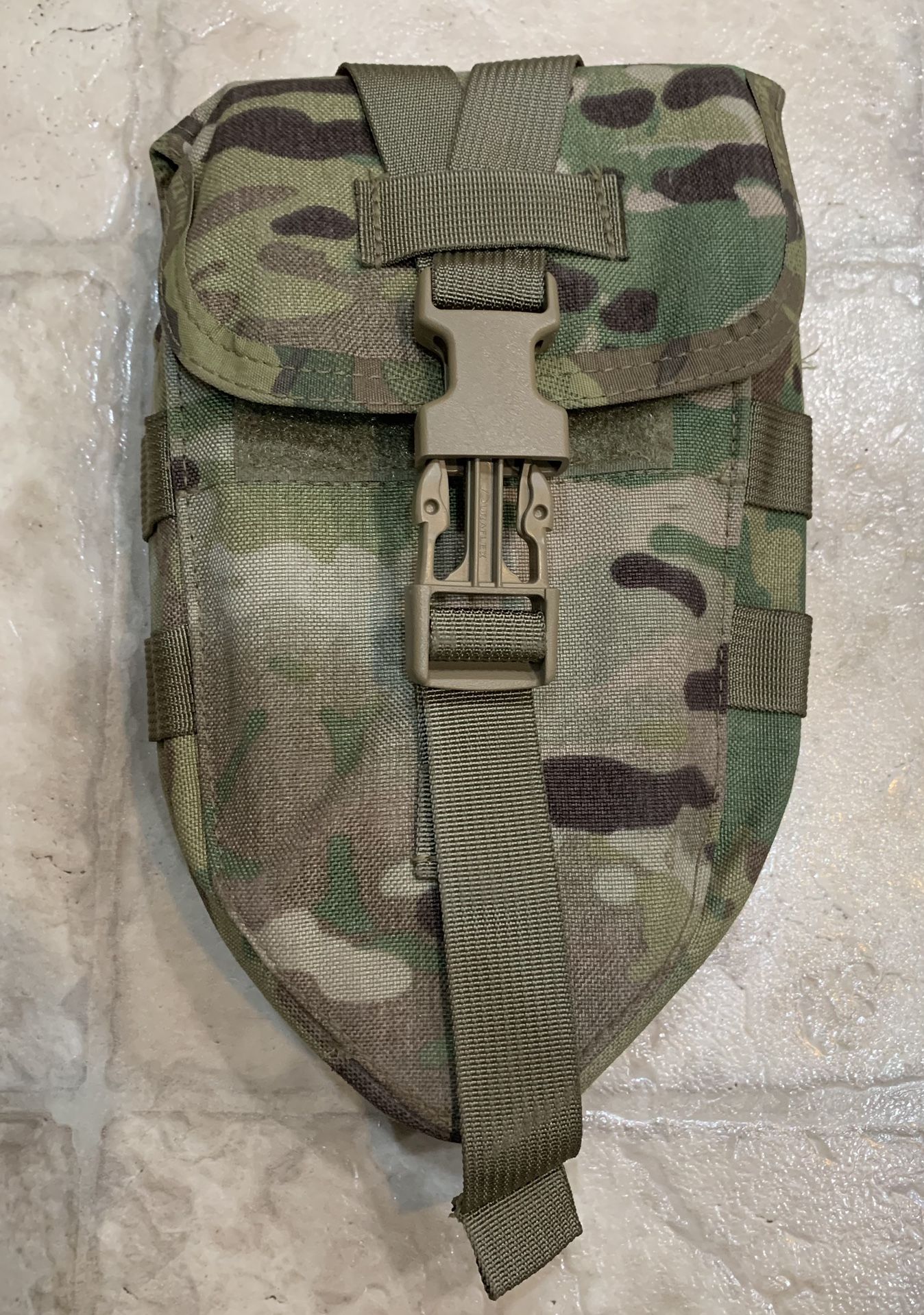 Military Surplus Entrenching Tool Carrier Pouch, Multicam E-Tool Cover ...