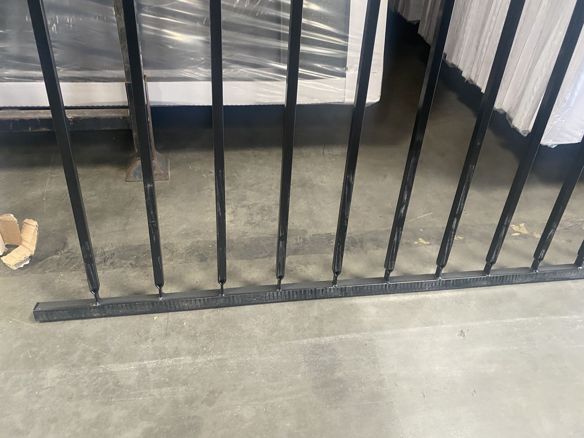 Biasable fence panels for slopes 5’ H x 8’ W (Rackable / adjustable ...