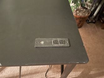 ONIGIRI Gaming Desk Black Excellent for Sale in Peoria AZ OfferUp