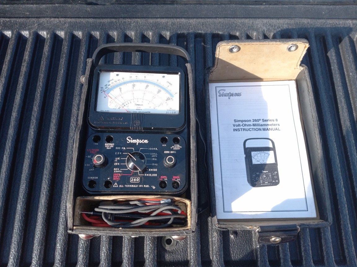 Simpson Analog Multimeter