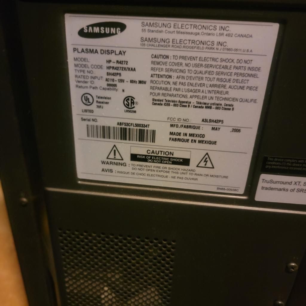 Plasma Tv Inside