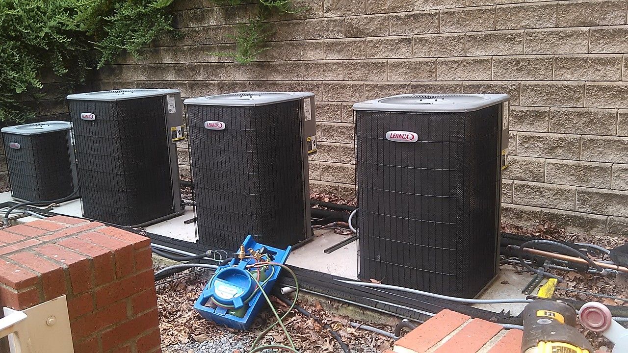 100s of used hvac Refrigeration systems , coils condensers, heat pumps ...