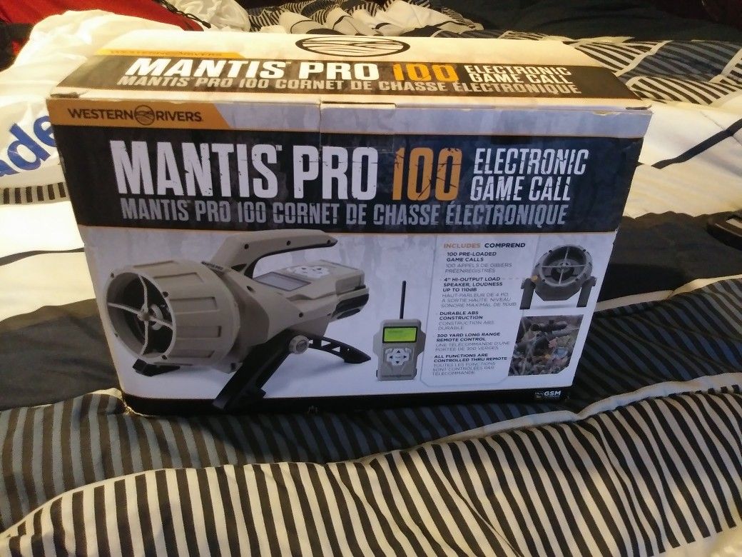 Wanted Mantis Pro 100 Game Caller Or Other for Sale in Greenville, SC ...