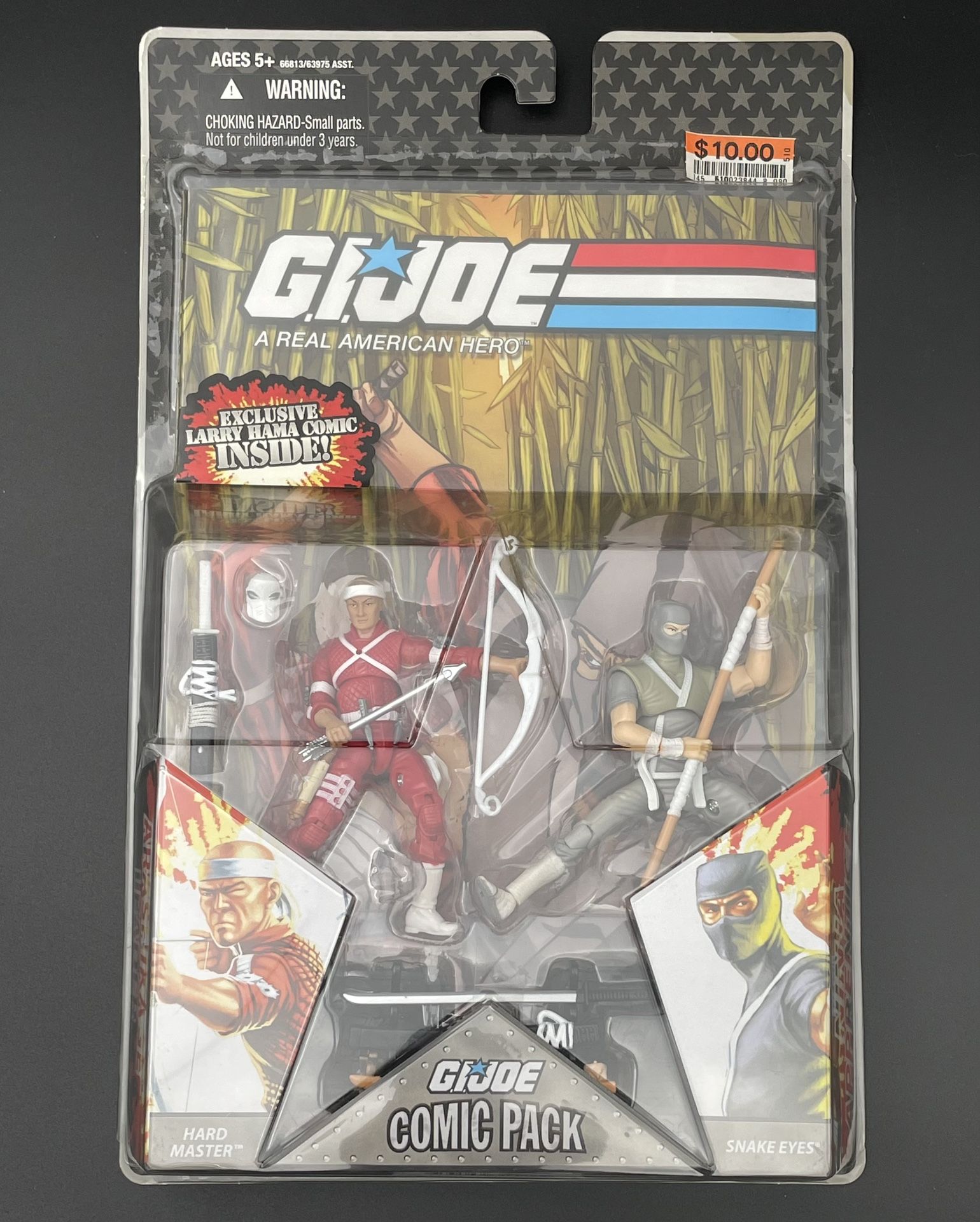 GiJoe 25th Anniversary Comic Collection Hard Master Vs Snake Eyes NIB ...