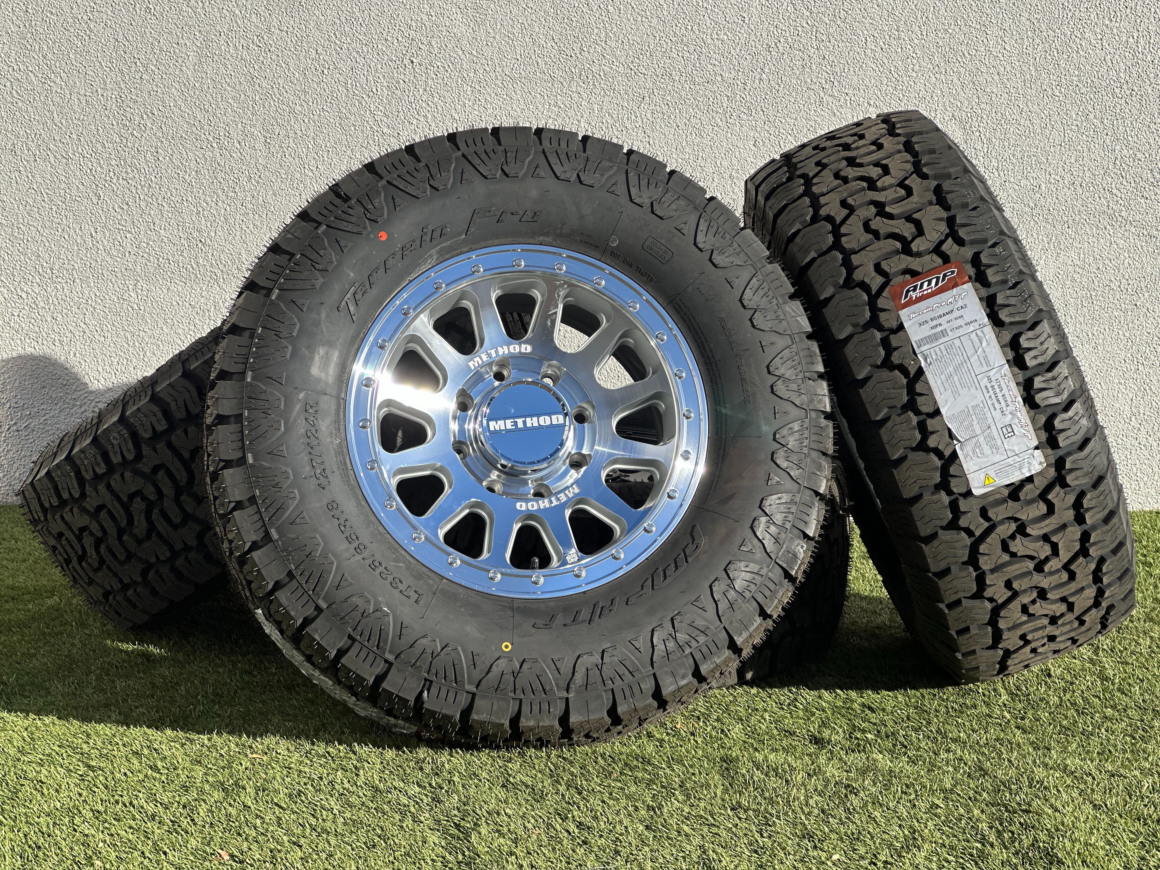 NEW 18" Method MR709 Wheels Ford F350 Lariat F250 Rims Super Duty 8x170 ...