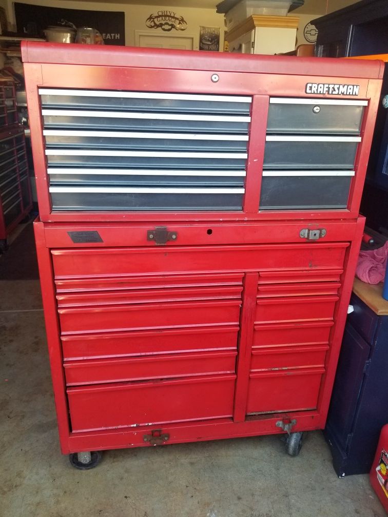 41 inch husky/craftsman tool box combo for Sale in Elk Grove, CA - OfferUp