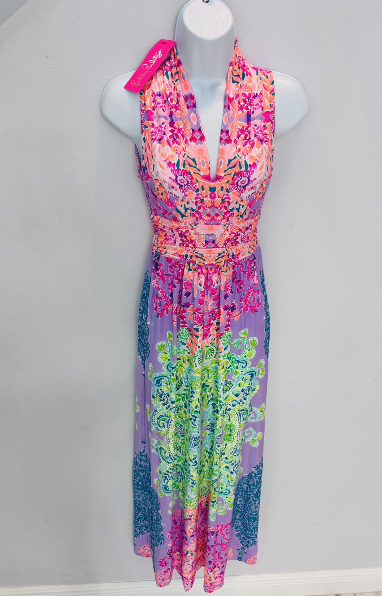 Lilly Pulitzer NWT Pearce Maxi Dress Sunshine Vibes for Sale in Hobe ...