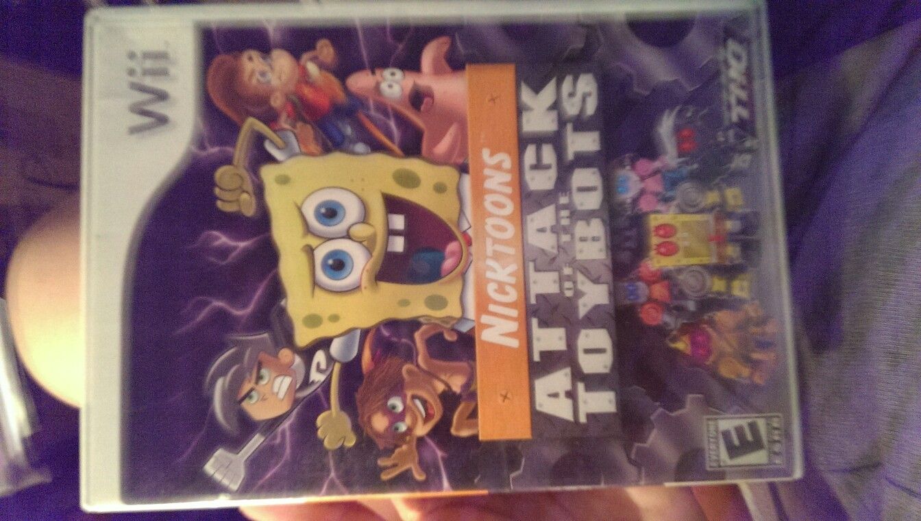 Nicktoons Attack Of The Toybots Wii