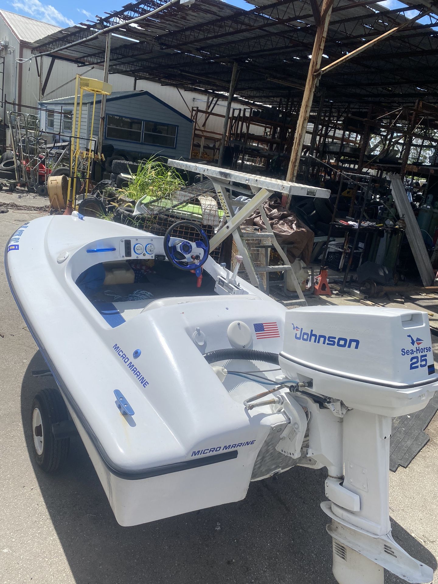 Micro 2 Seater Speed Boat for Sale in Princeton, FL - OfferUp