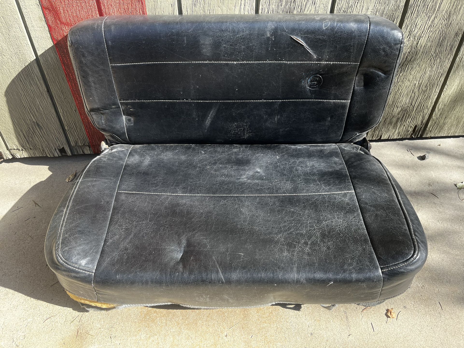 Suzuki Samurai Back Seat