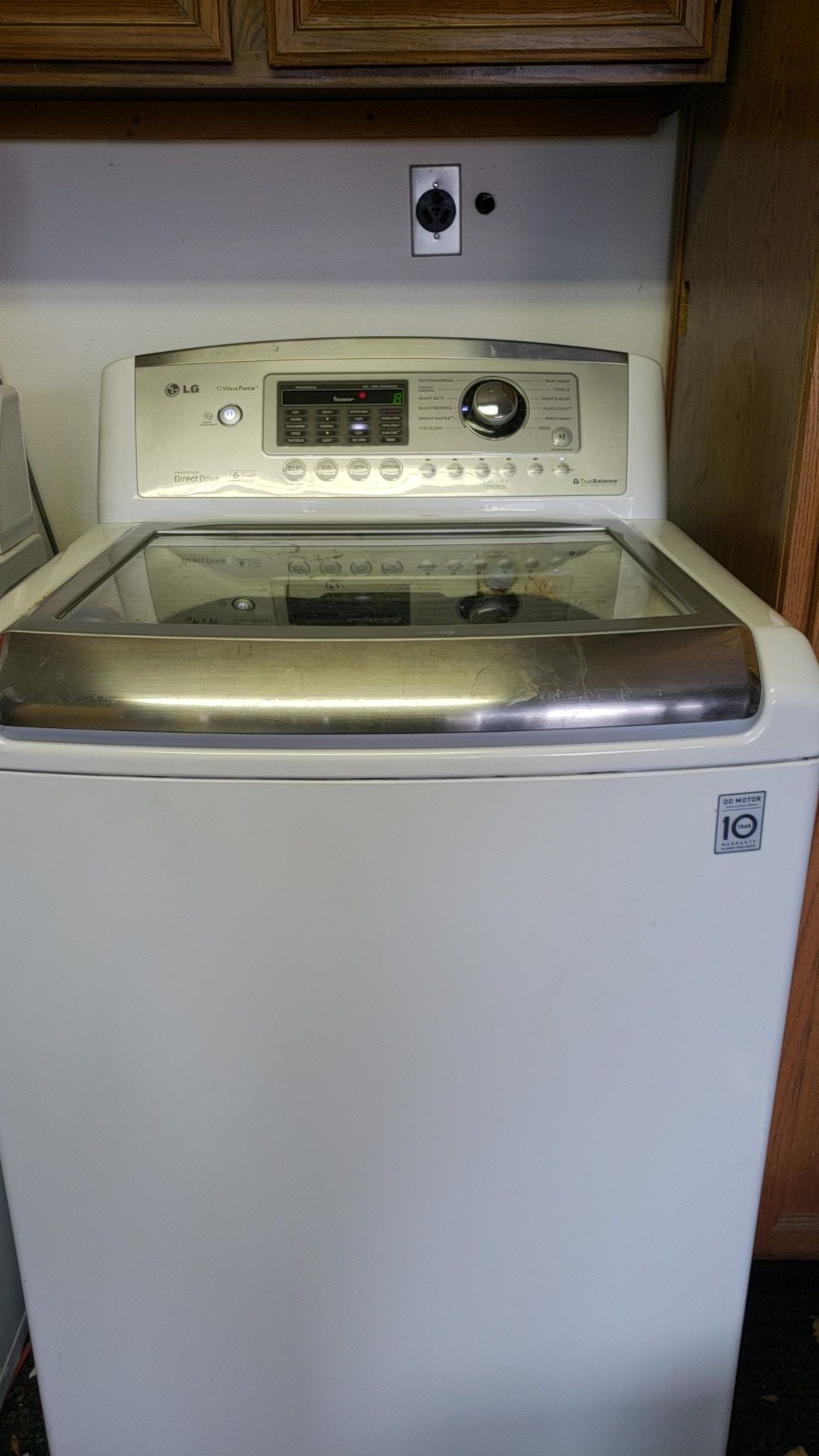 LG WaveForce TrueBalance Washer with Direct Drive for Sale in Las Vegas ...