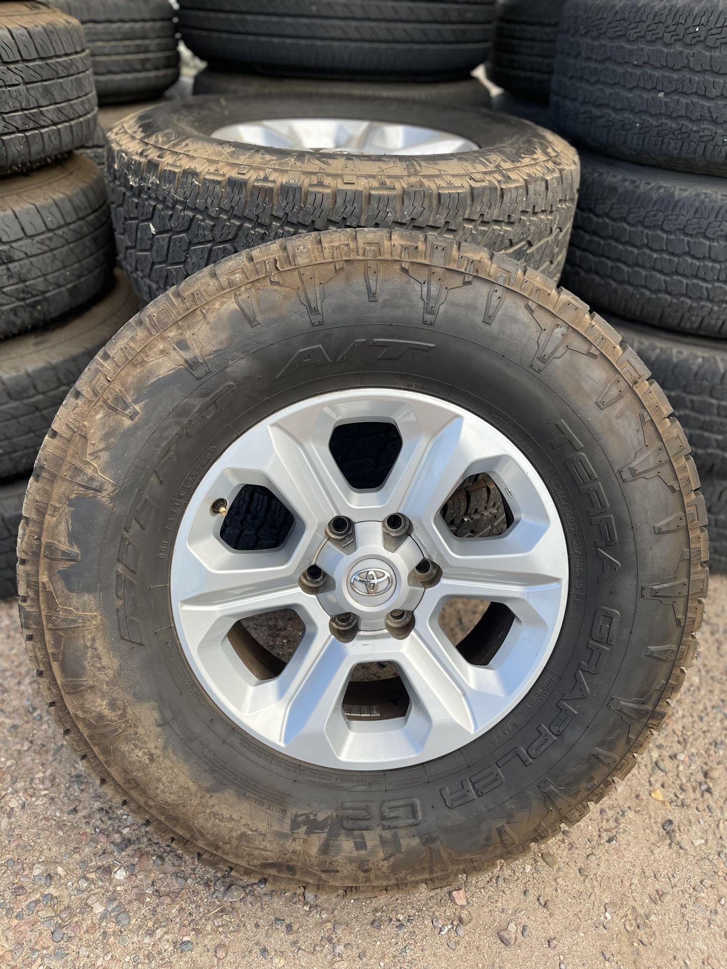 17” 4Runner Sr5 Wheels and Nitto Tires for Sale in Phoenix, AZ - OfferUp