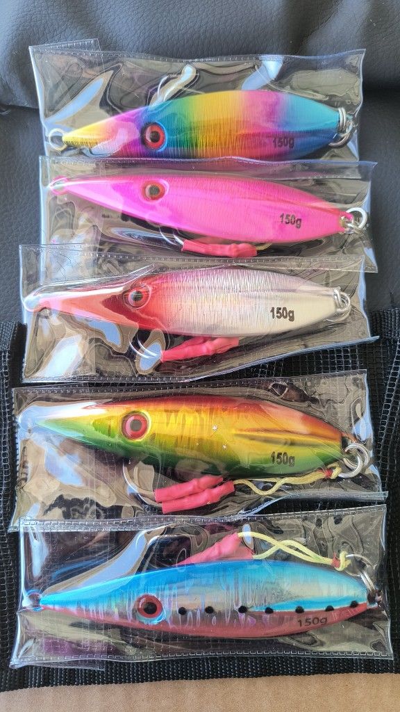 Deep Sea Fishing Lures/Jigs 100g & 150g for Sale in Yorba Linda, CA ...