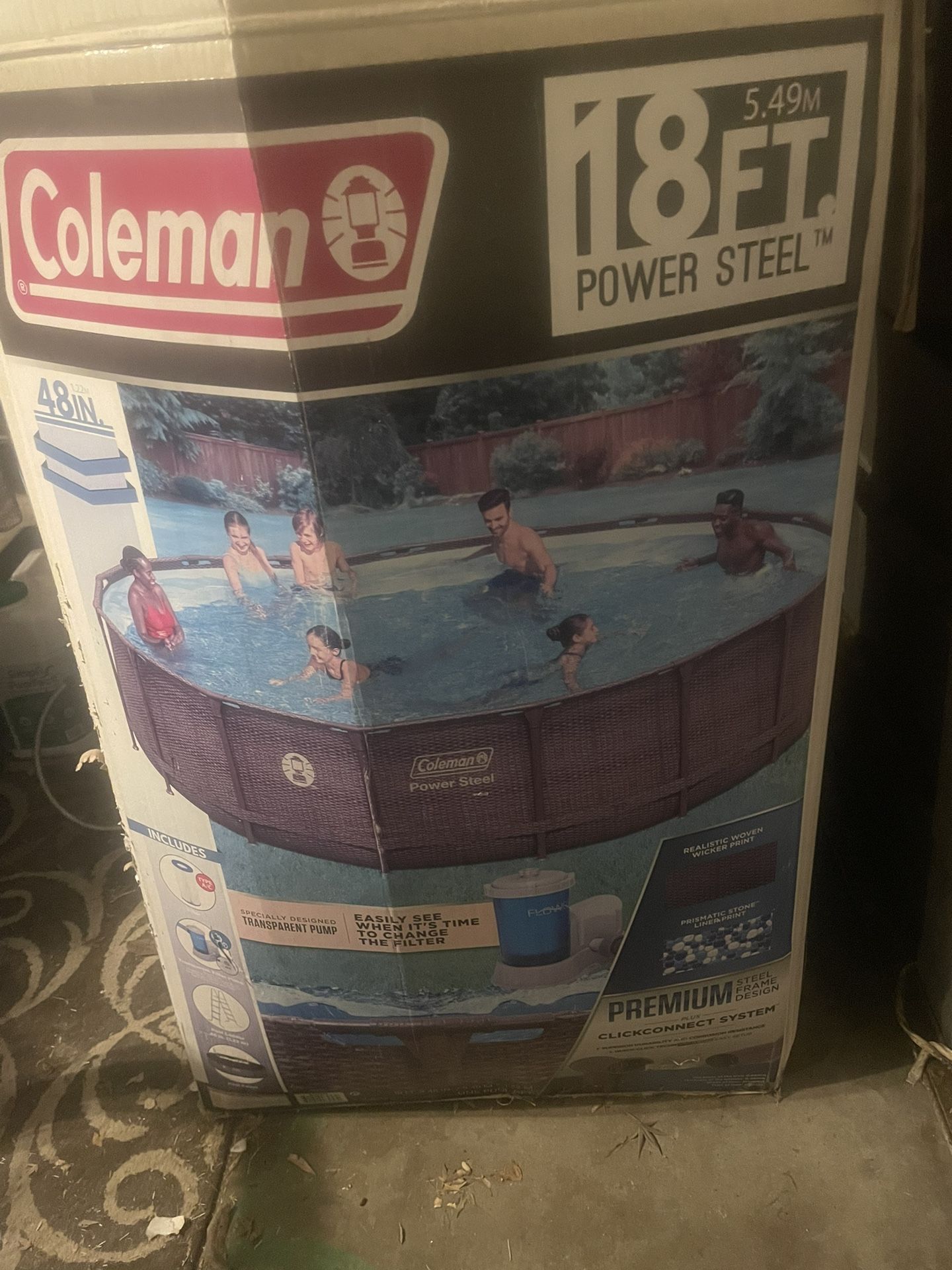 Coleman 18 Ft Pool for Sale in Clovis, CA - OfferUp