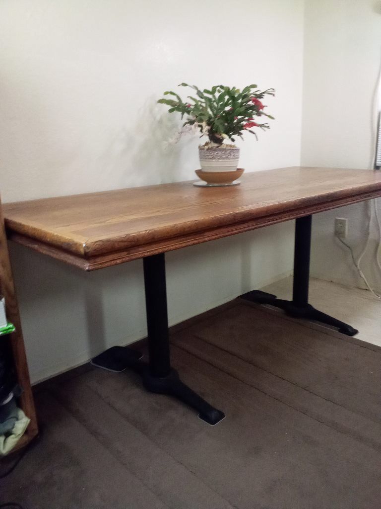 Oak Multi-purpose Table. for Sale in Lynnwood, WA - OfferUp
