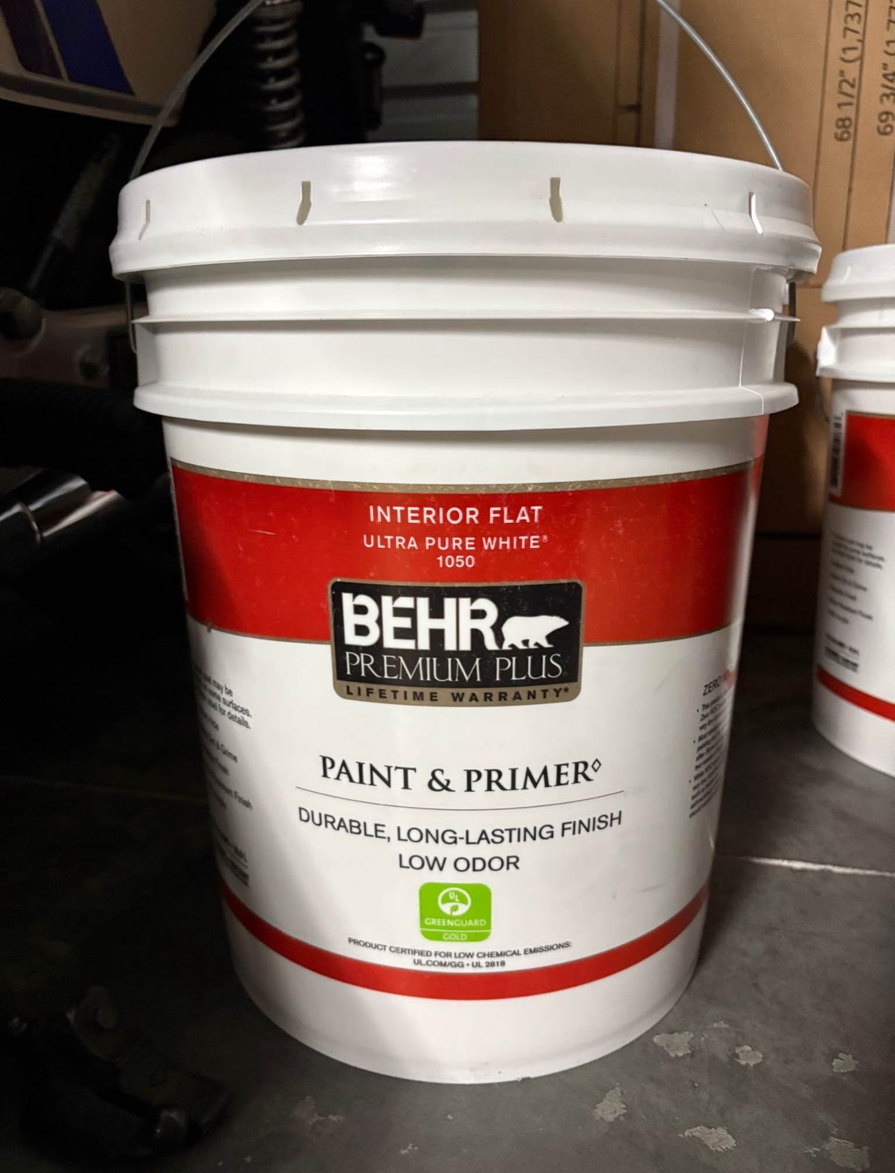 Behr Brand 5 Gallons Paint $90 Per Bucket. 4 Buckets For Sale for Sale ...