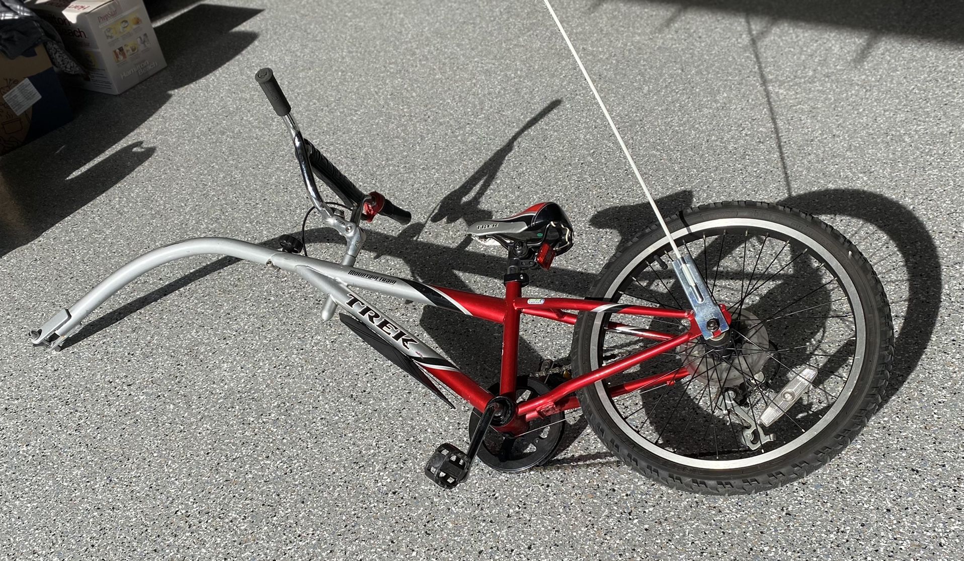 Multi Speed Kids Trek Bike Trailer Kids Ride Along Bike Tandem for Sale ...