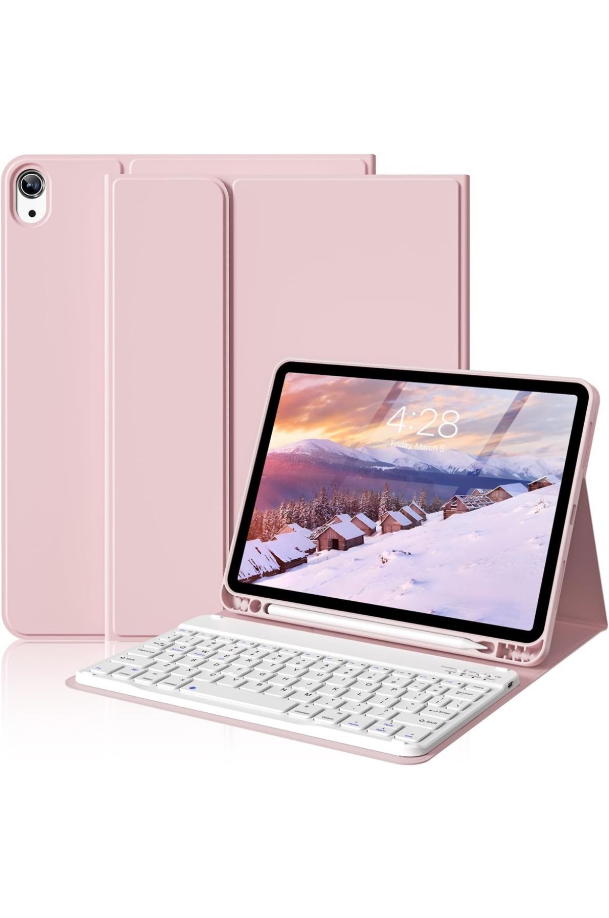 Pink iPad Case With Bluetooth Keyboard for Sale in Pico Rivera, CA ...