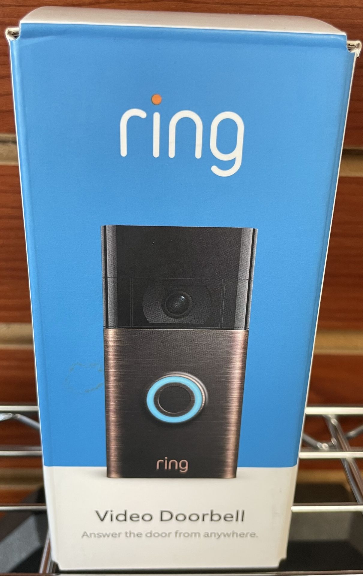 BRAND NEW OPEN BOX Ring Wireless Video Doorbell 2nd Gen 1080P Black in ...