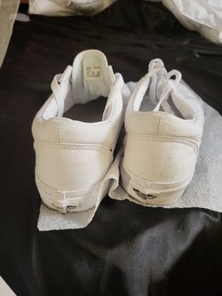 Vans Old Skool White Sneaker Womens 12 Mens 10 507452 Worn Once for ...