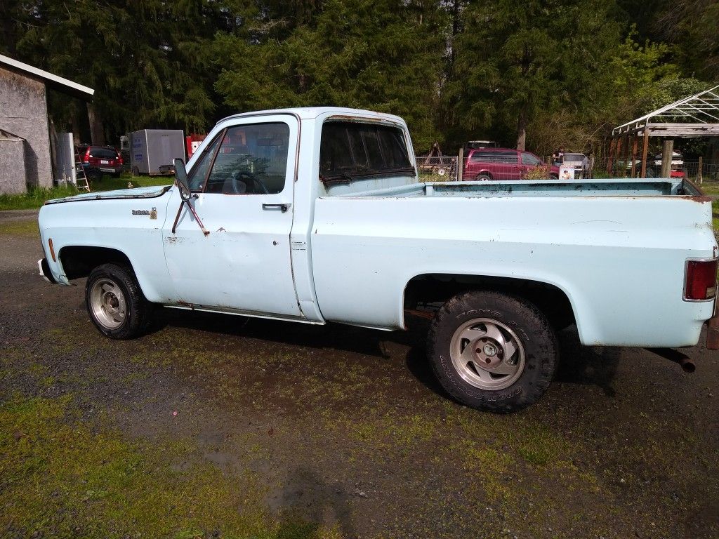 1977 Short Box Chevy Truck Project for Sale in Roy, WA - OfferUp