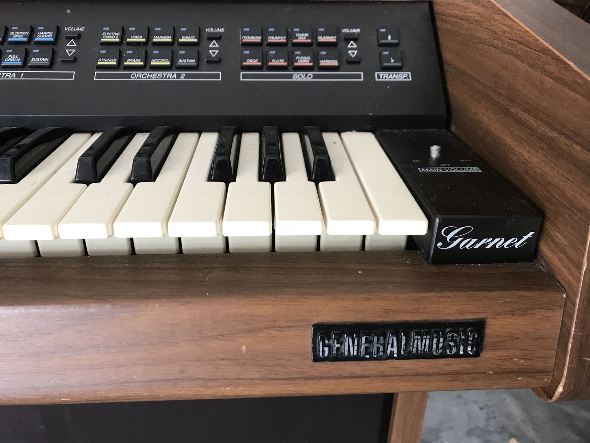 General Music Organ (GEM) Garnet 2x12 40 for Sale in Gainesville, FL ...