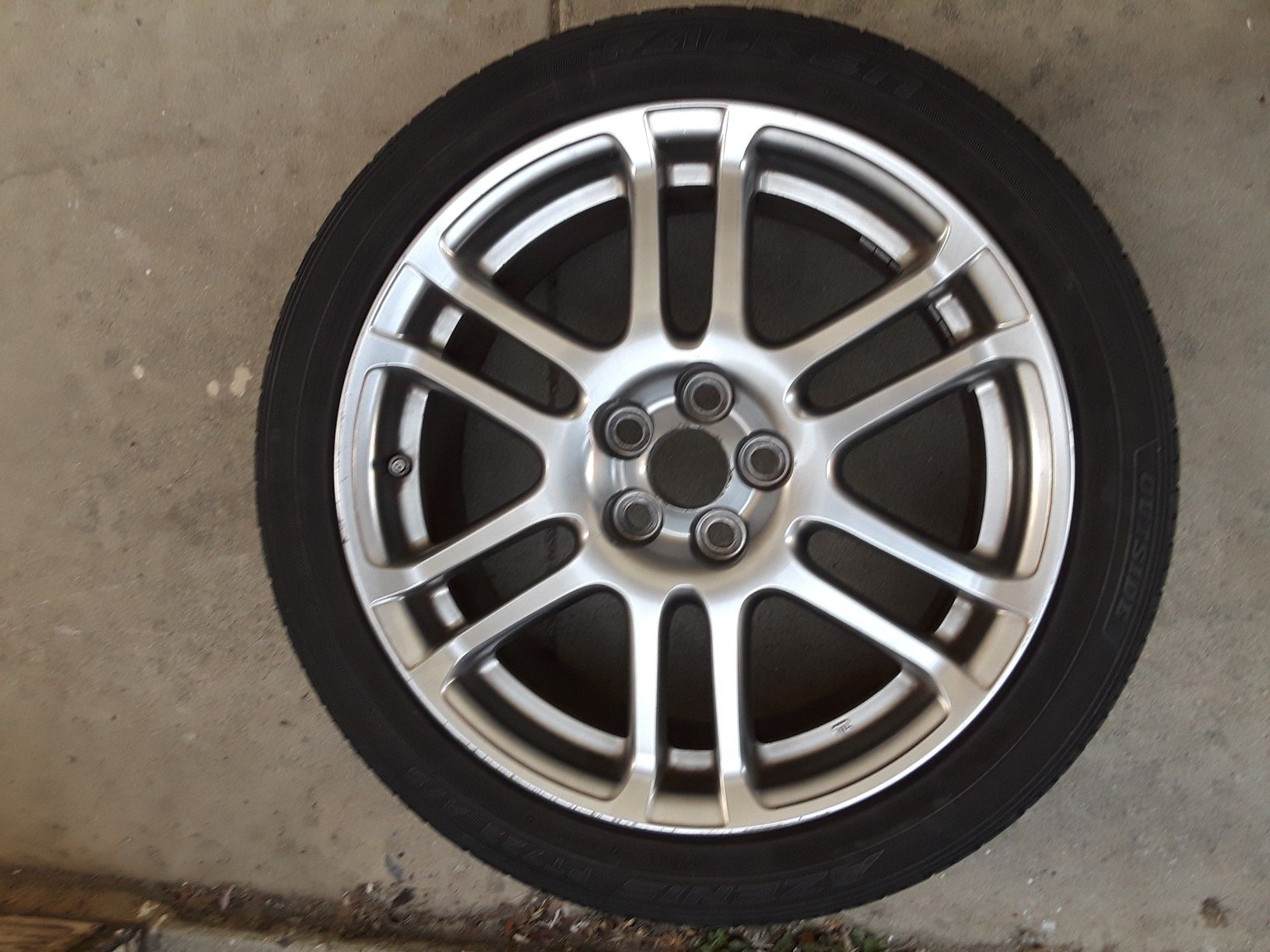 FREE DELIVERY* Scion Tc 17" 5x100 stock wheel, Tires in very good ...