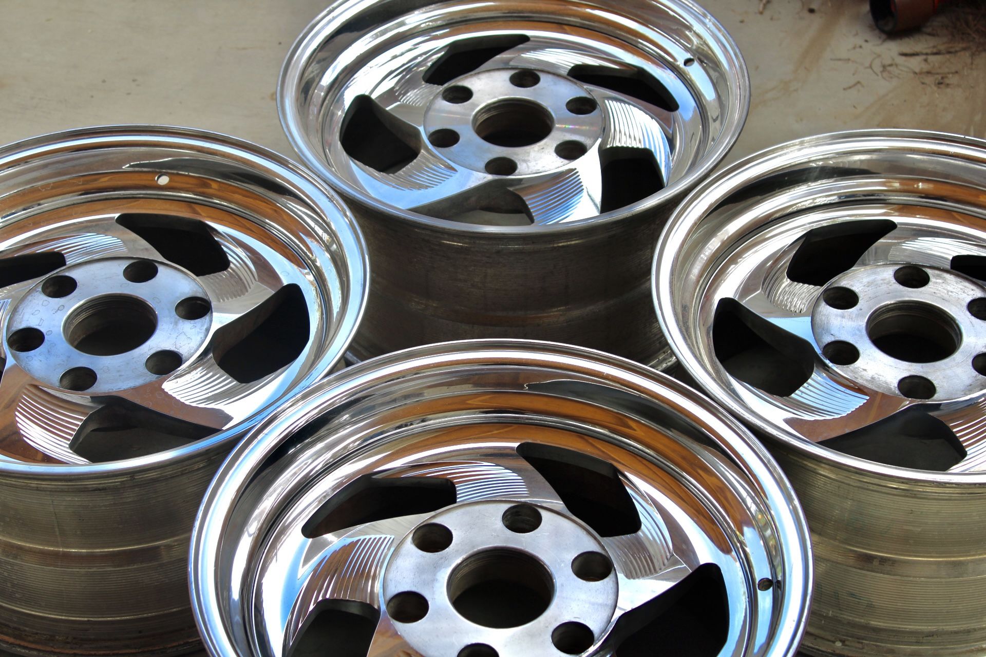 6 Lug RARE 90’s Wheels - Budnik LZ5 “ Baby Billets ” / Chevy GMC Datsun ...