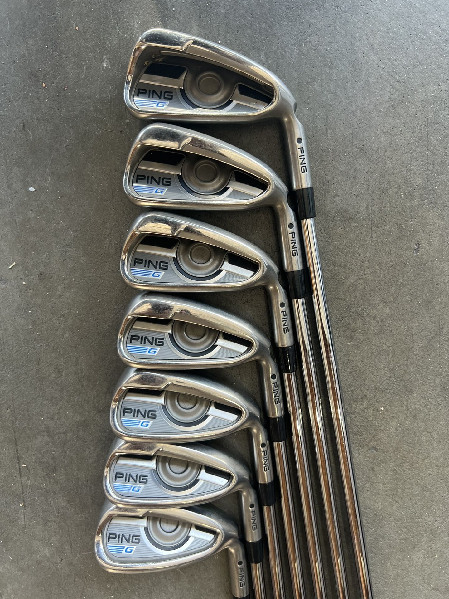 2016 Ping G Iron Set, Black Dot ️, 4-W for Sale in Crystal City, CA ...