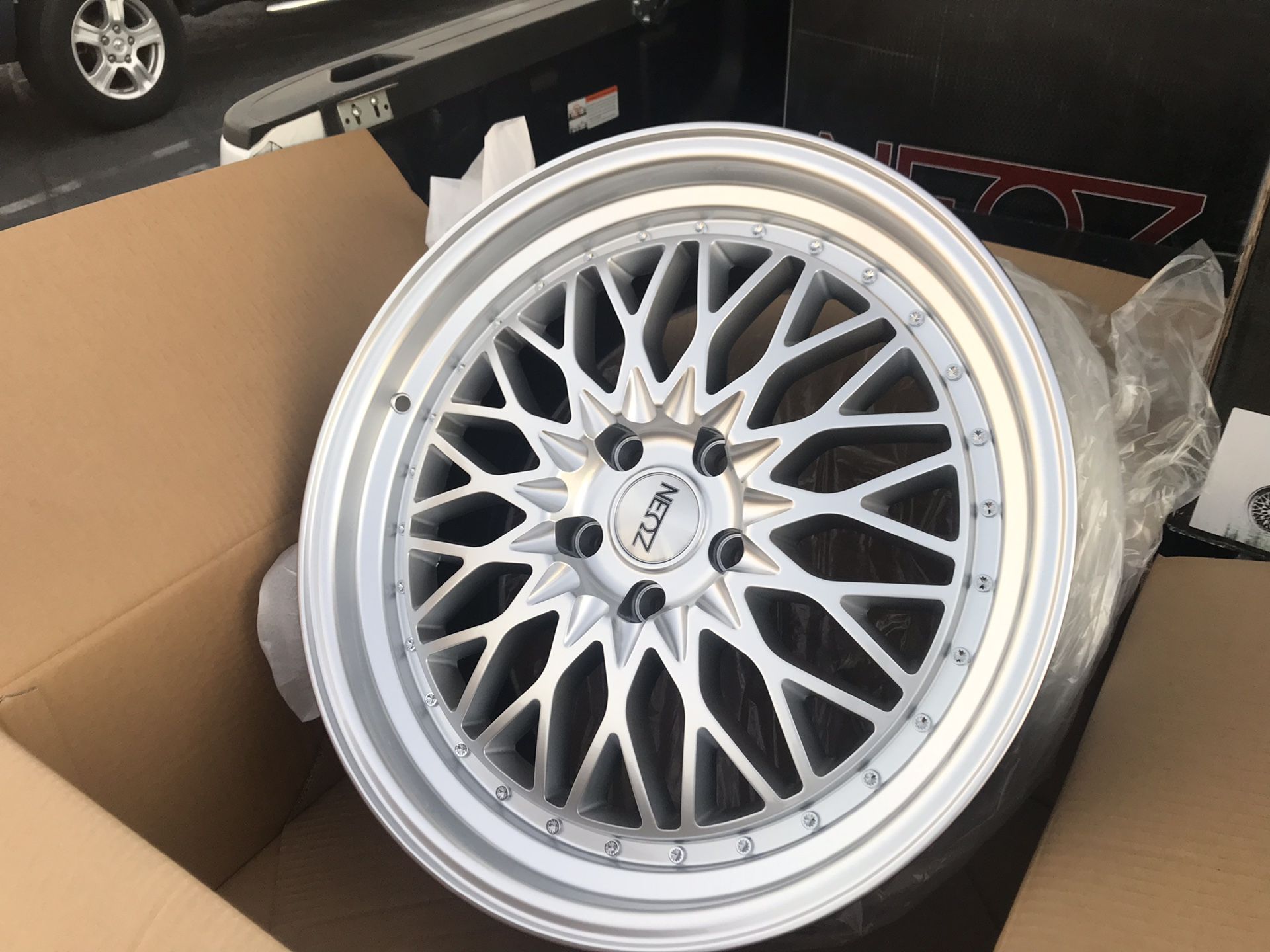 19 inch deep dish wheels rims new 5x114.3 Toyota Nissan Honda Lexus ...