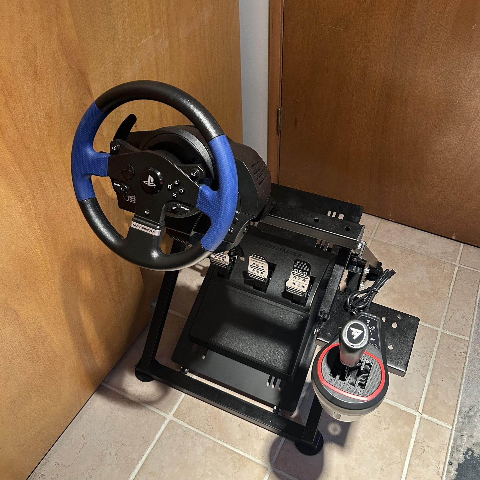 VR Racing Thrustmaster T150 Racing Simulator Steering Wheel Full set ...