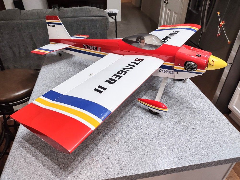 RC Airplane Stringer II .46 By Great Plains Ready To Fly 49.5" Wing ...