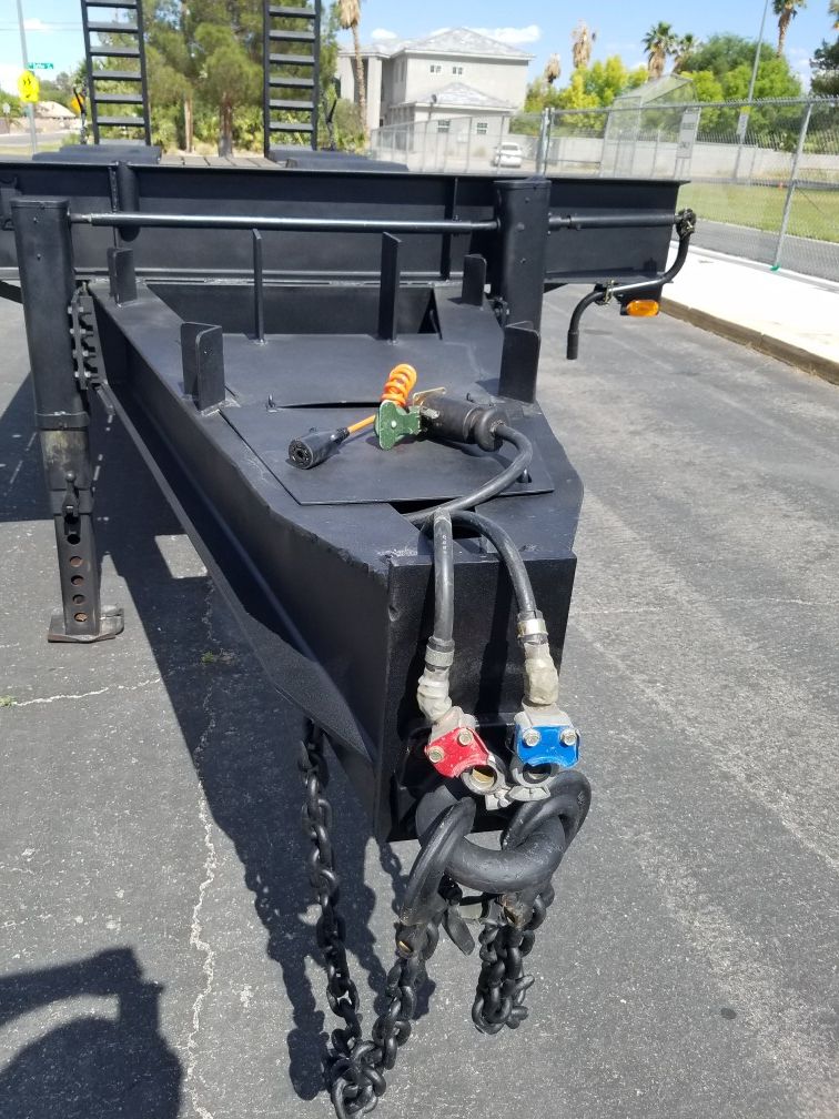 2007 10 ton Terex Load King Holden M322 LT equipment trailer tag ...