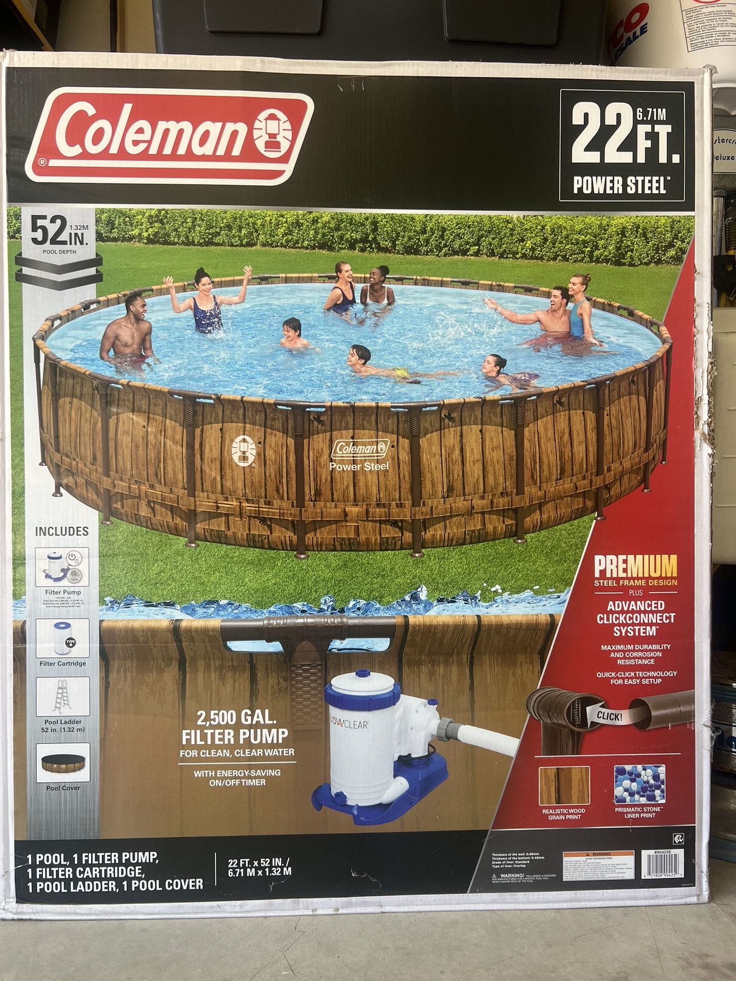 Coleman 22 Ft Pool for Sale in Visalia, CA - OfferUp