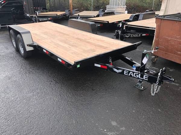 7x18 Tilt Bed 10k New 2019 Eagle Trailer(financing available) for Sale ...