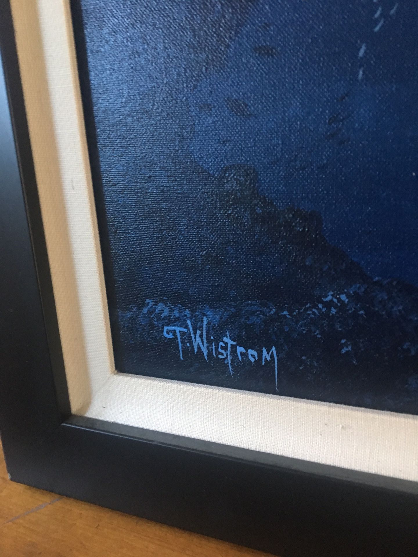 Tim Wistrom original painting called “The Dive” for Sale in Normandy ...