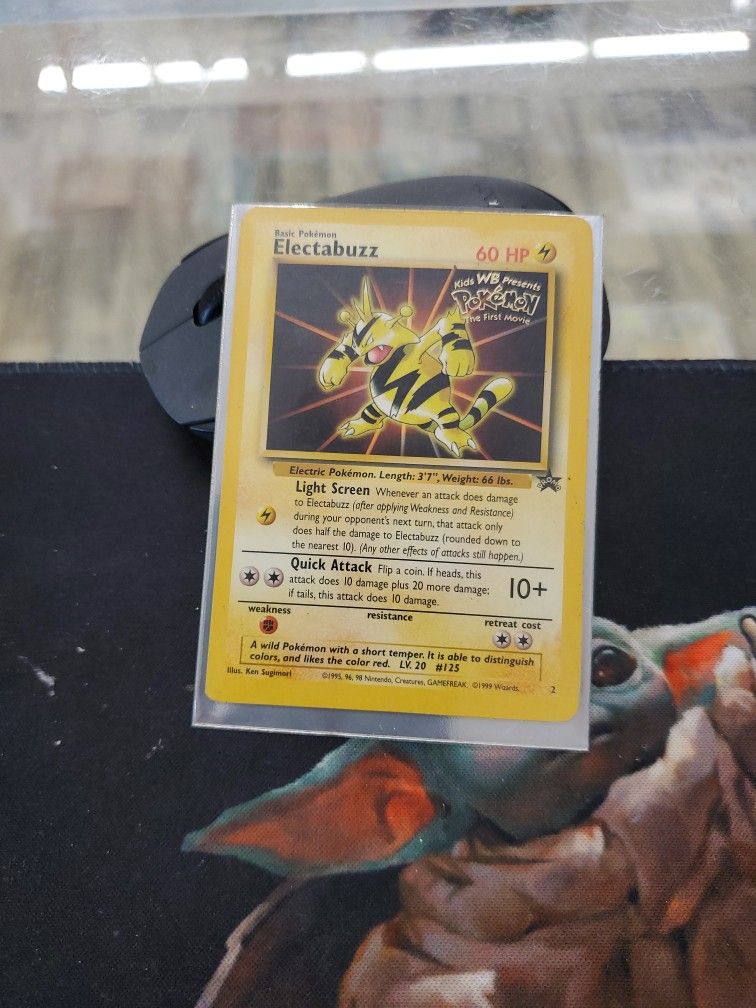 Pokemon Electabuzz Card