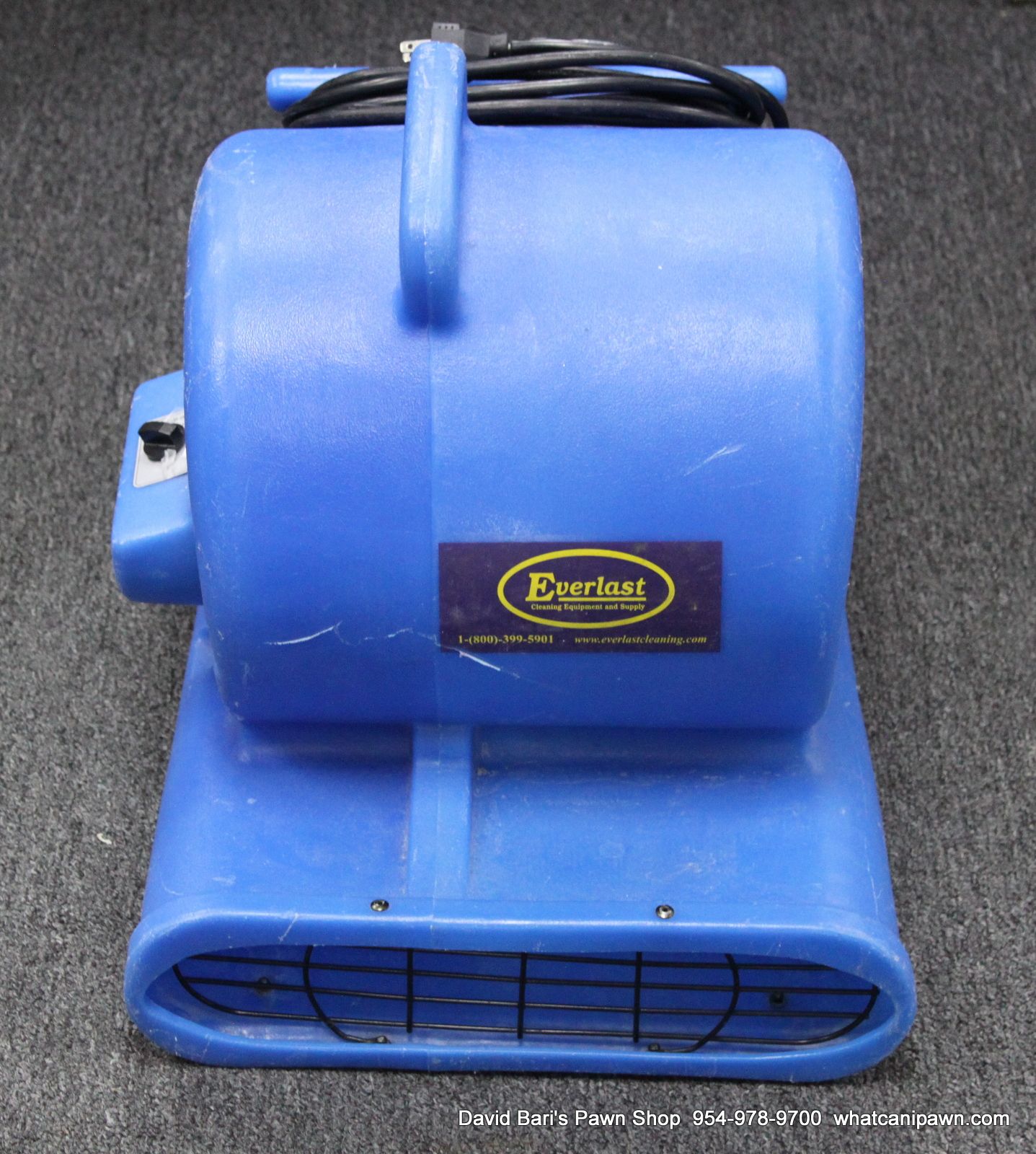 Dri Eaz Everlast ap110004 Mini Air Mover 3-Speed Carpet Blower Fan for ...