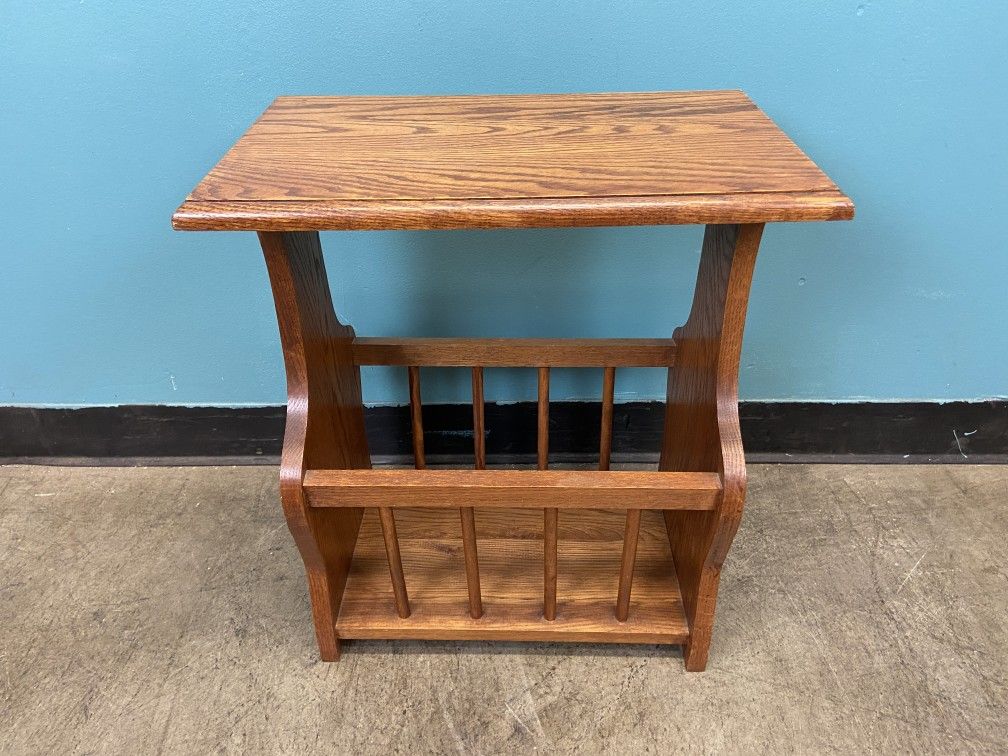 With Magazine Rack Table Top