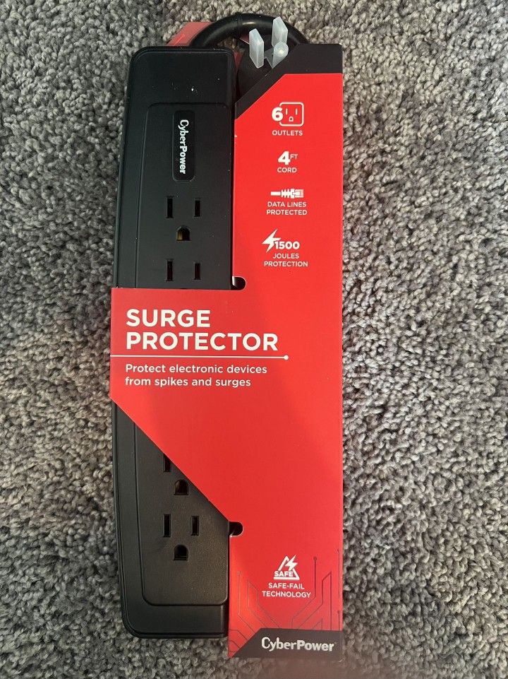 CyberPower 6050S Home Office Computer Monitor TV Server Router Switch ...