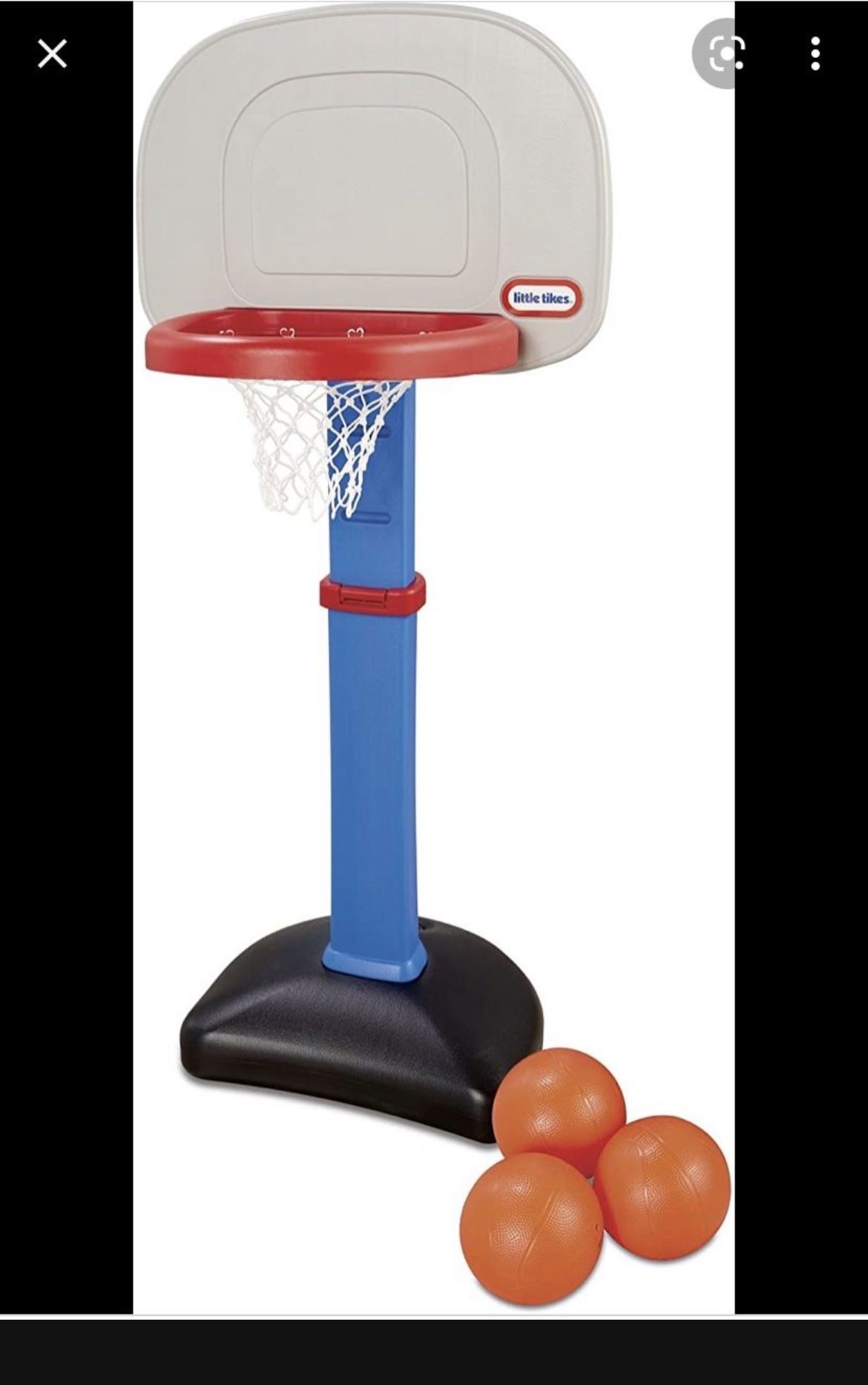 Little Tikes Basketball Hoop Box