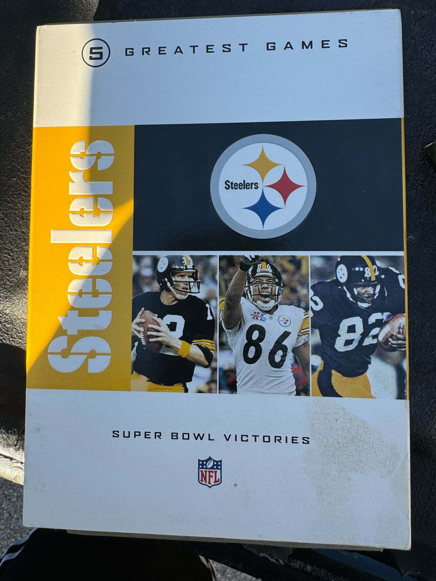 NFL GREATEST GAMES: STEELERS SUPER BOWL VICTORIES (DVD 5 Disc Set 2008 ...