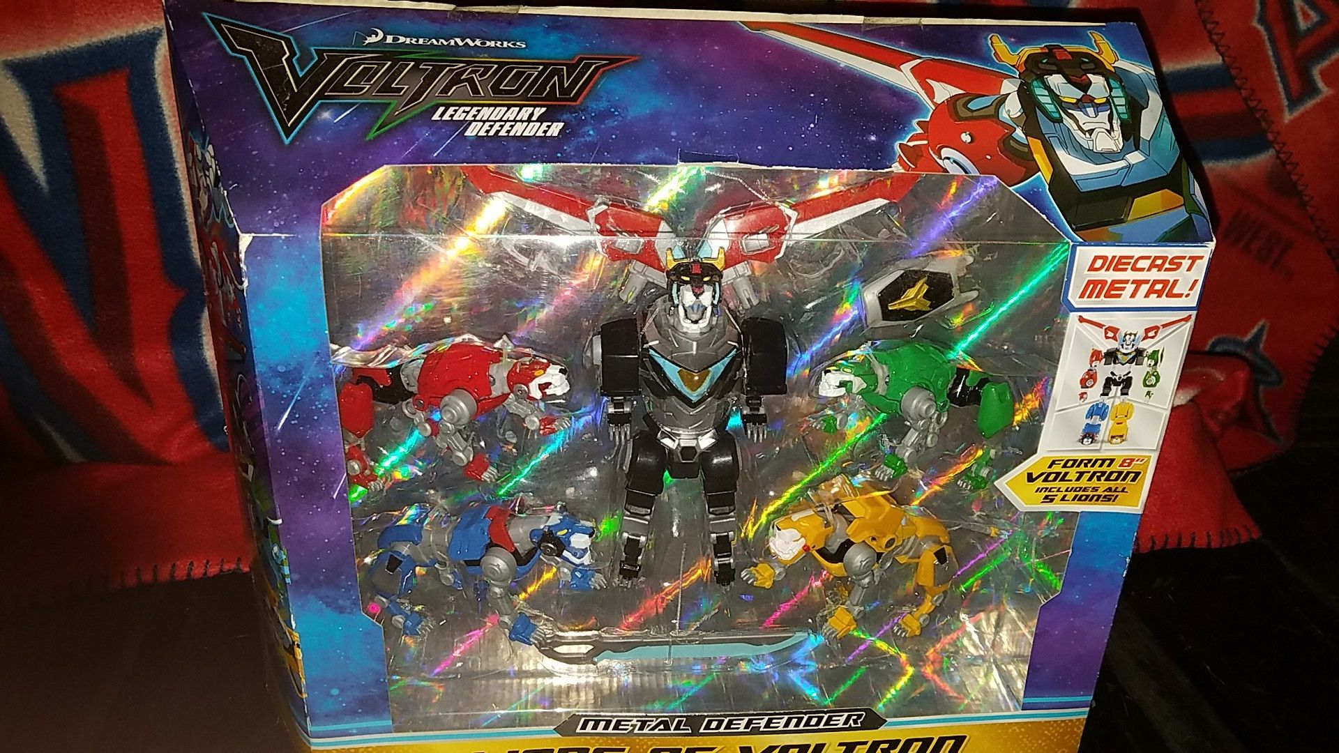 Voltron Toy Metal