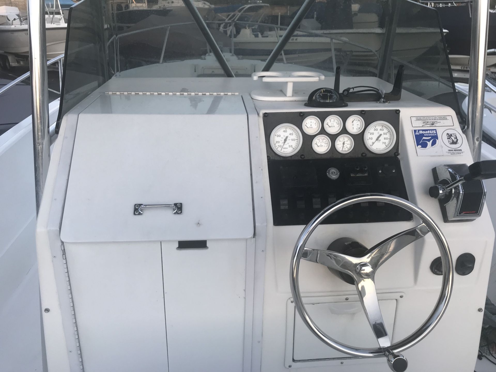 Sportcraft 1998 25’ with 1998 225 mercury $15000 Obo Trade for Sale in ...