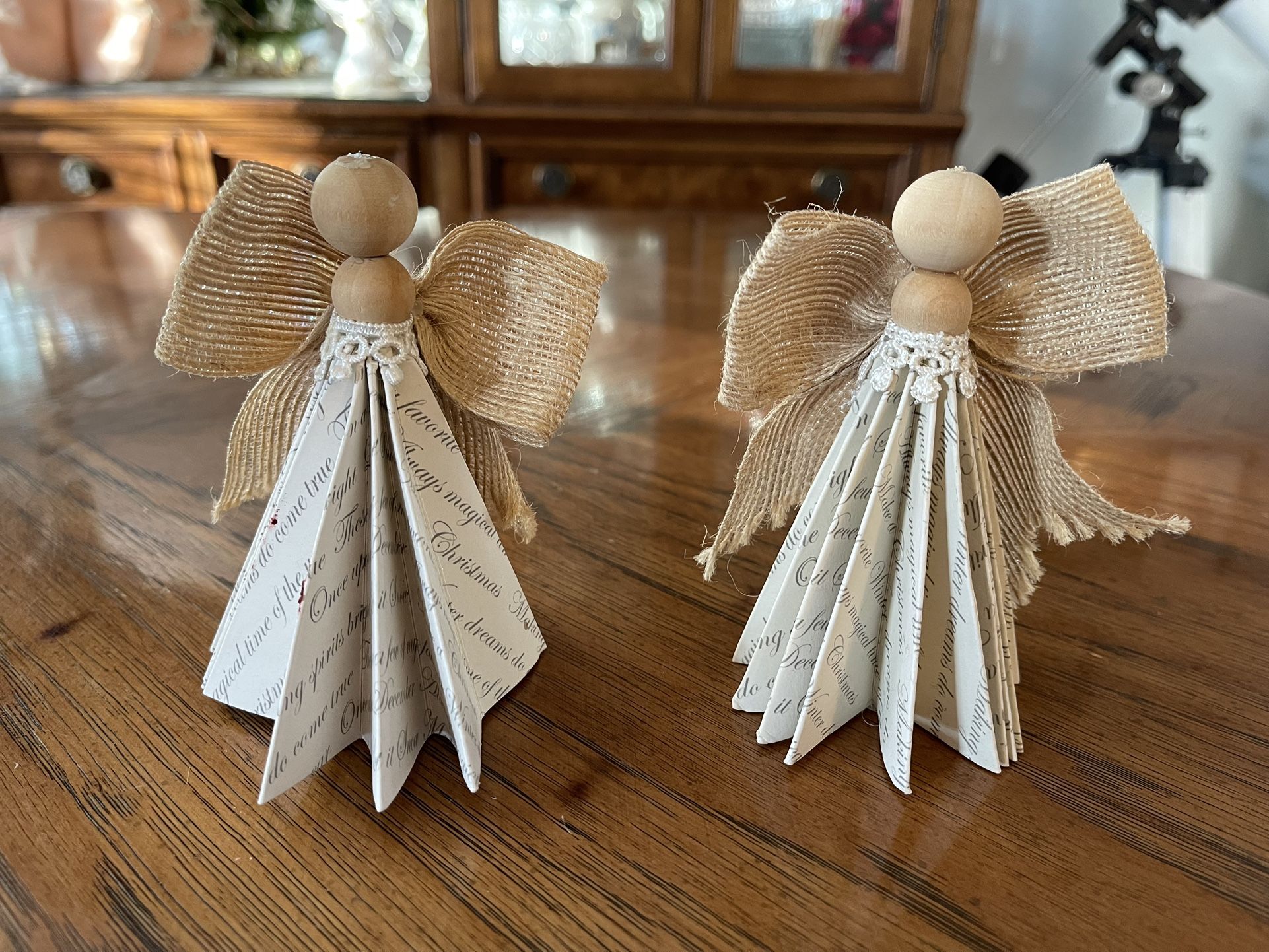 Pair of Folded Book Angels for Sale in Bergenfield, NJ - OfferUp