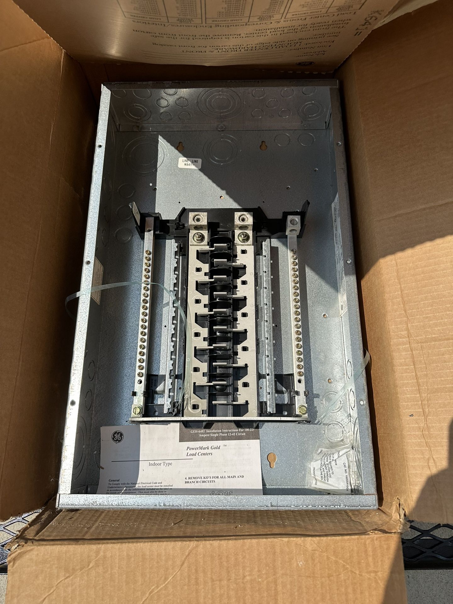 GE 100 AMP Breaker Panel for Sale in Stanfield, NC - OfferUp