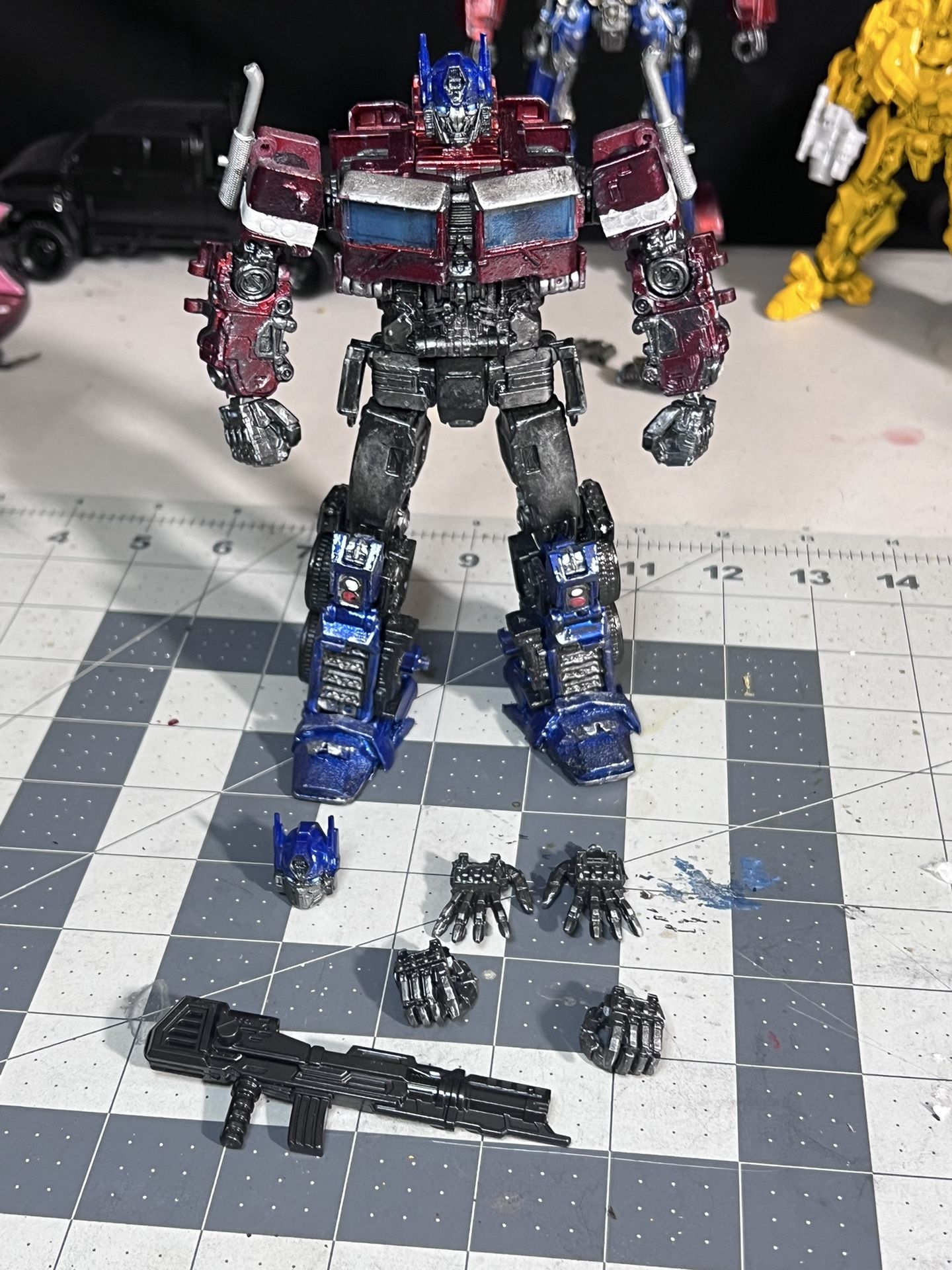 Custom Studio Series Rise Of The Beast Transformers Optimus Prime for ...