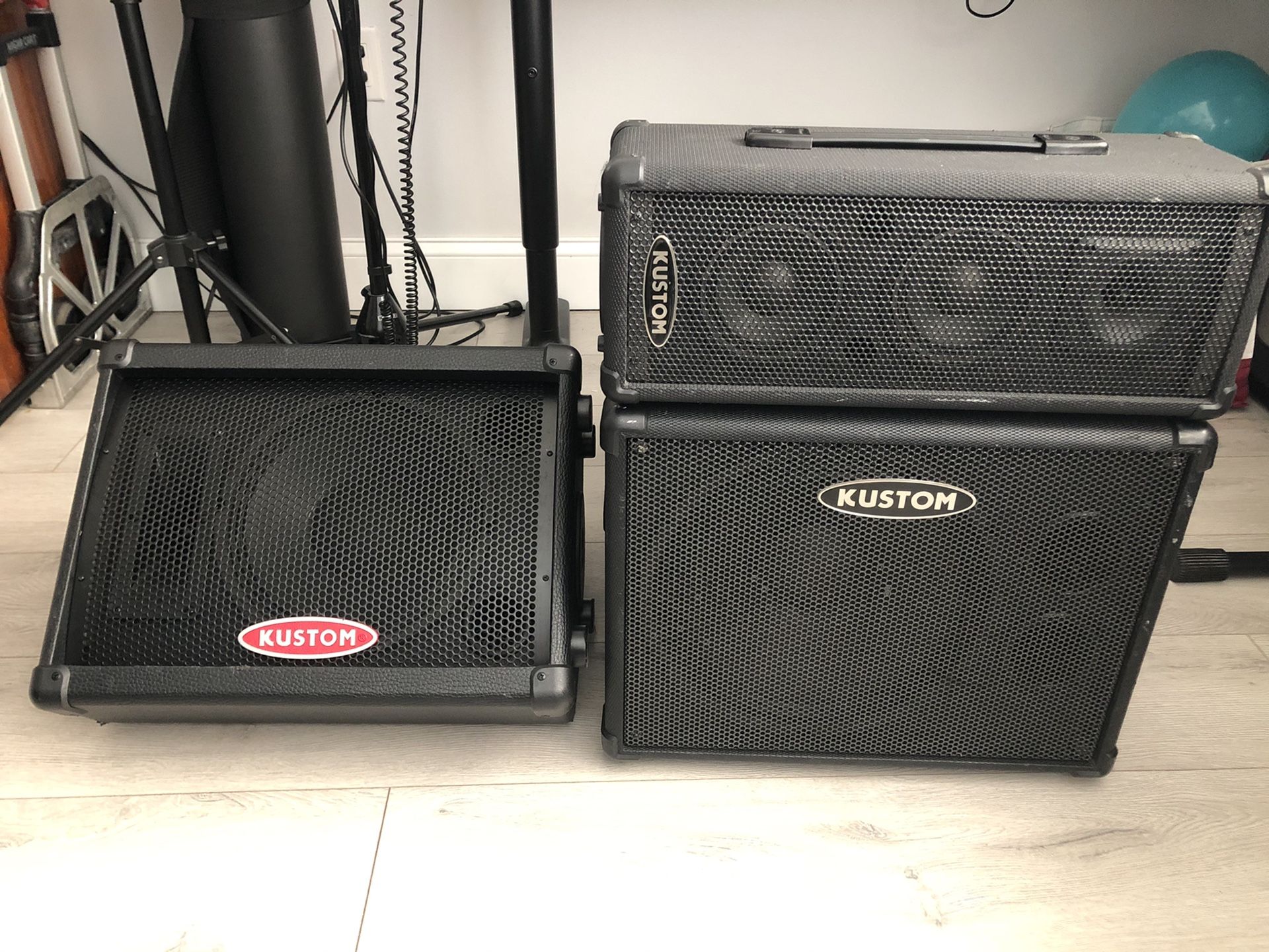 Speakers KUSTOM PA50, PA112-S and KPM10 for Sale in Pembroke Pines, FL ...