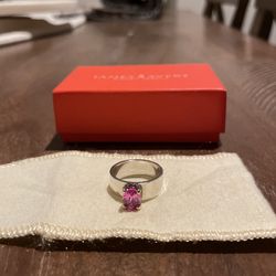 Retired James Avery pink sapphire Julietta gemstone ring. for Sale in San Leon TX OfferUp