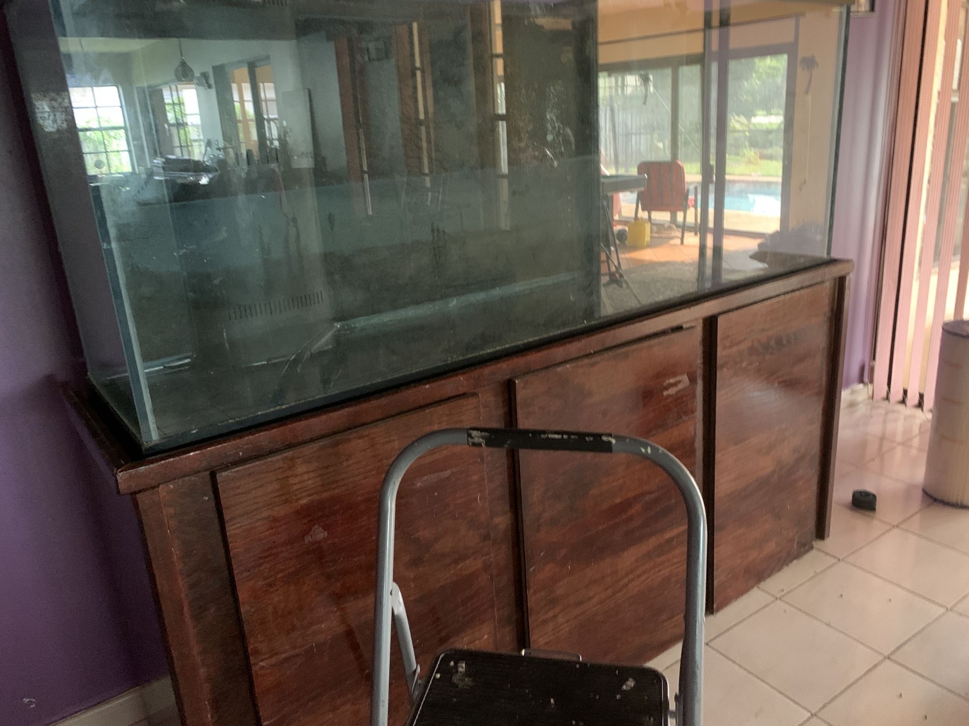 150 gallon fish tank (read desc) for Sale in Plantation, FL - OfferUp